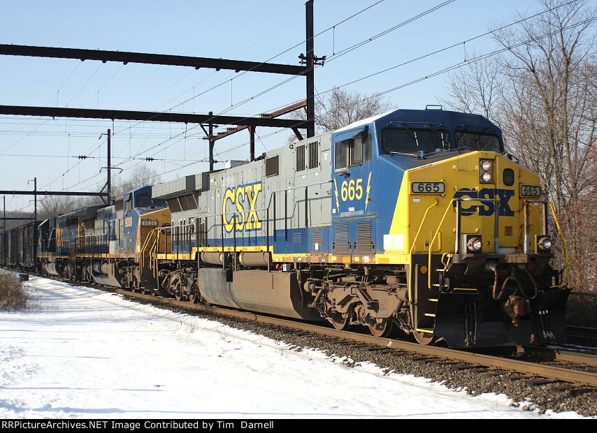 CSX 665, 9030, 8664on Q410